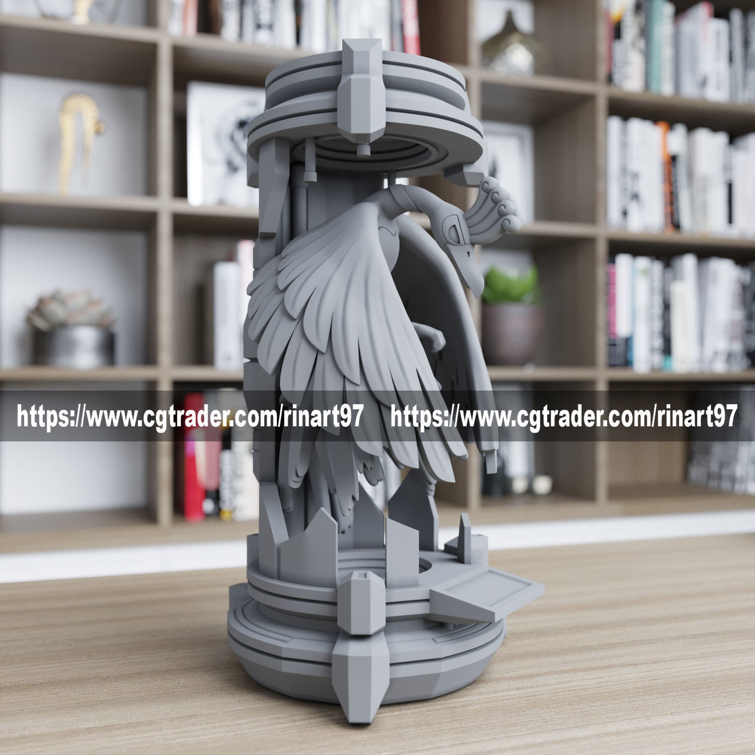 ho-oh in the lab from pokemon 3D model 3D printable | CGTrader