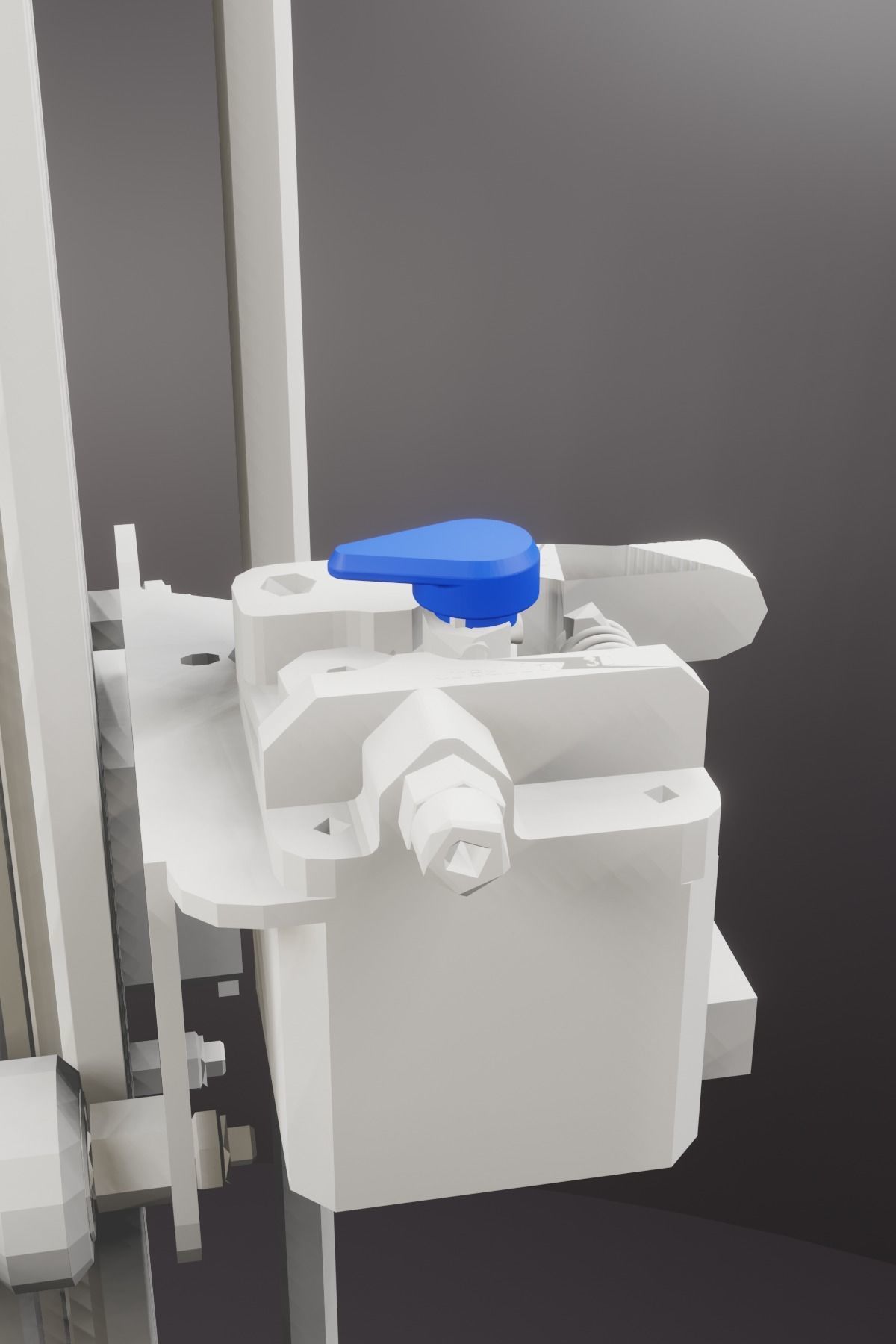 KNOB X AXIS ENDER 3 PRO free 3D model | CGTrader