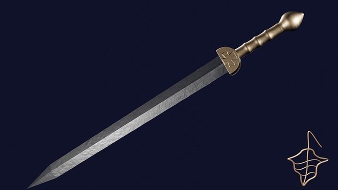 3D model Gladius sword VR / AR / low-poly | CGTrader