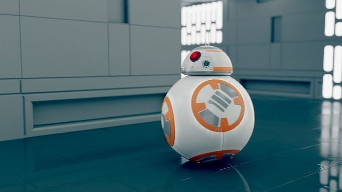 BB8 Model 3D model animated rigged | CGTrader