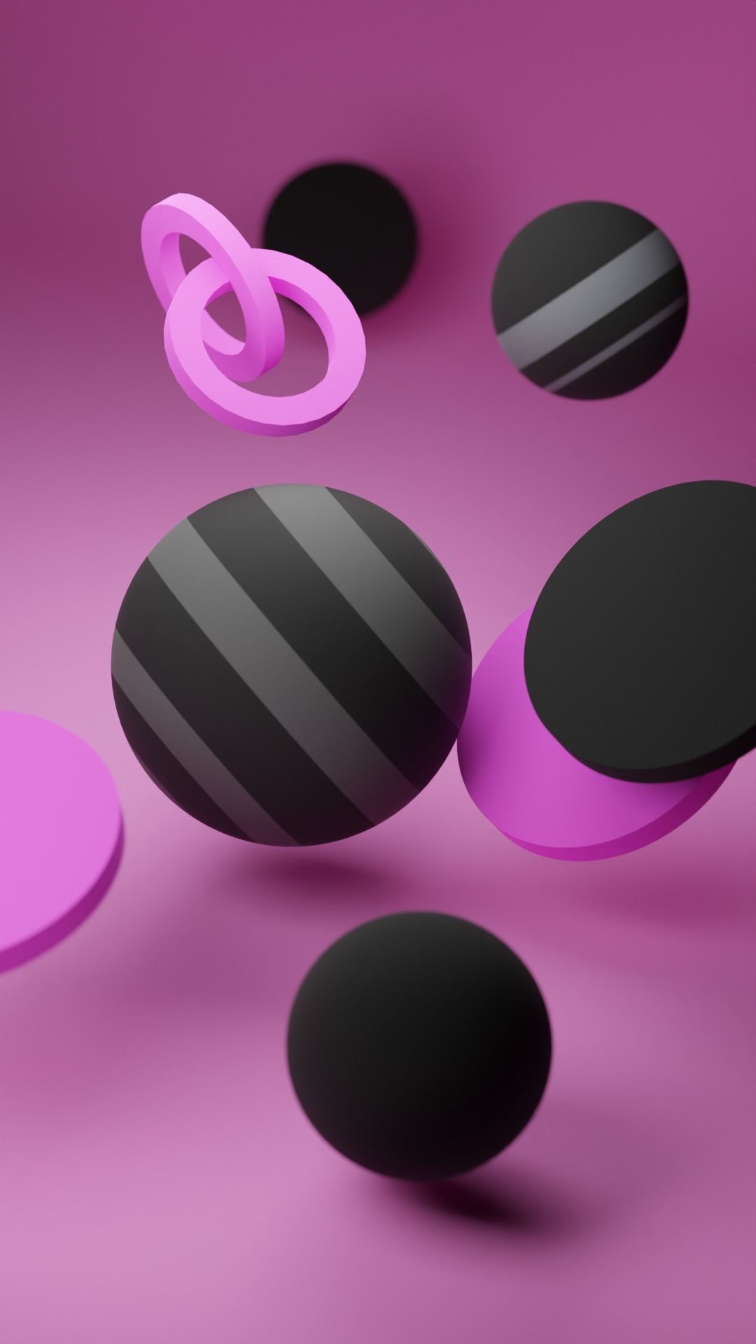 Aesthetic wallpaper free 3D model | CGTrader