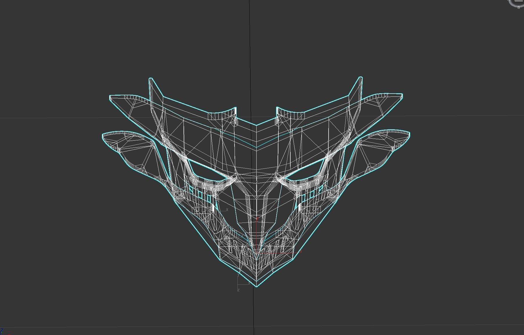 Ekko mask 3D model 3D printable | CGTrader
