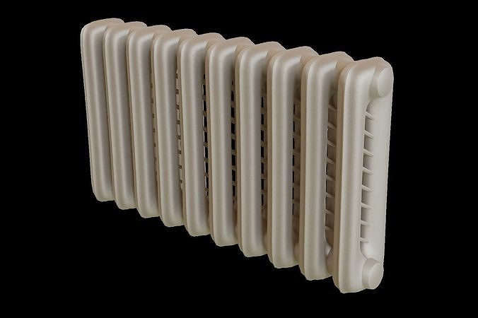 Cast iron batteries 3D model | CGTrader