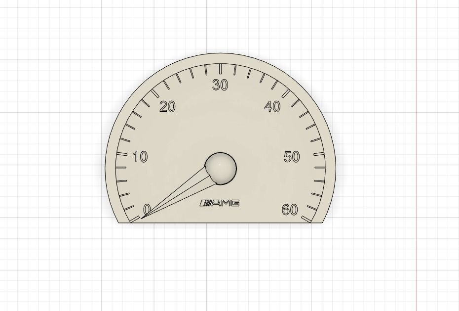 Speedometer 3D model | CGTrader