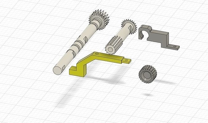 Collection of Parts 3D model | CGTrader