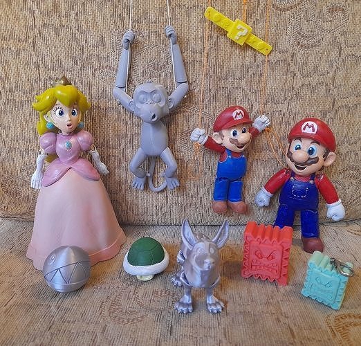 Mario Bros Climber Monkey Mario Bros and more 3D model 3D printable ...