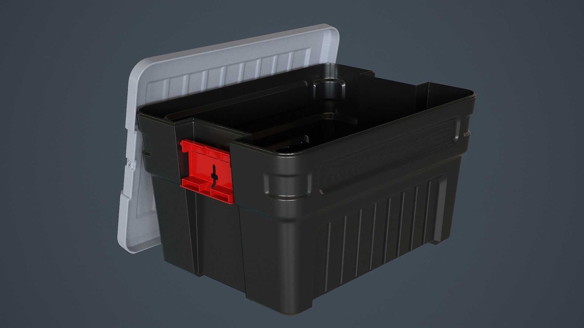 3D model storage box VR / AR / low-poly | CGTrader