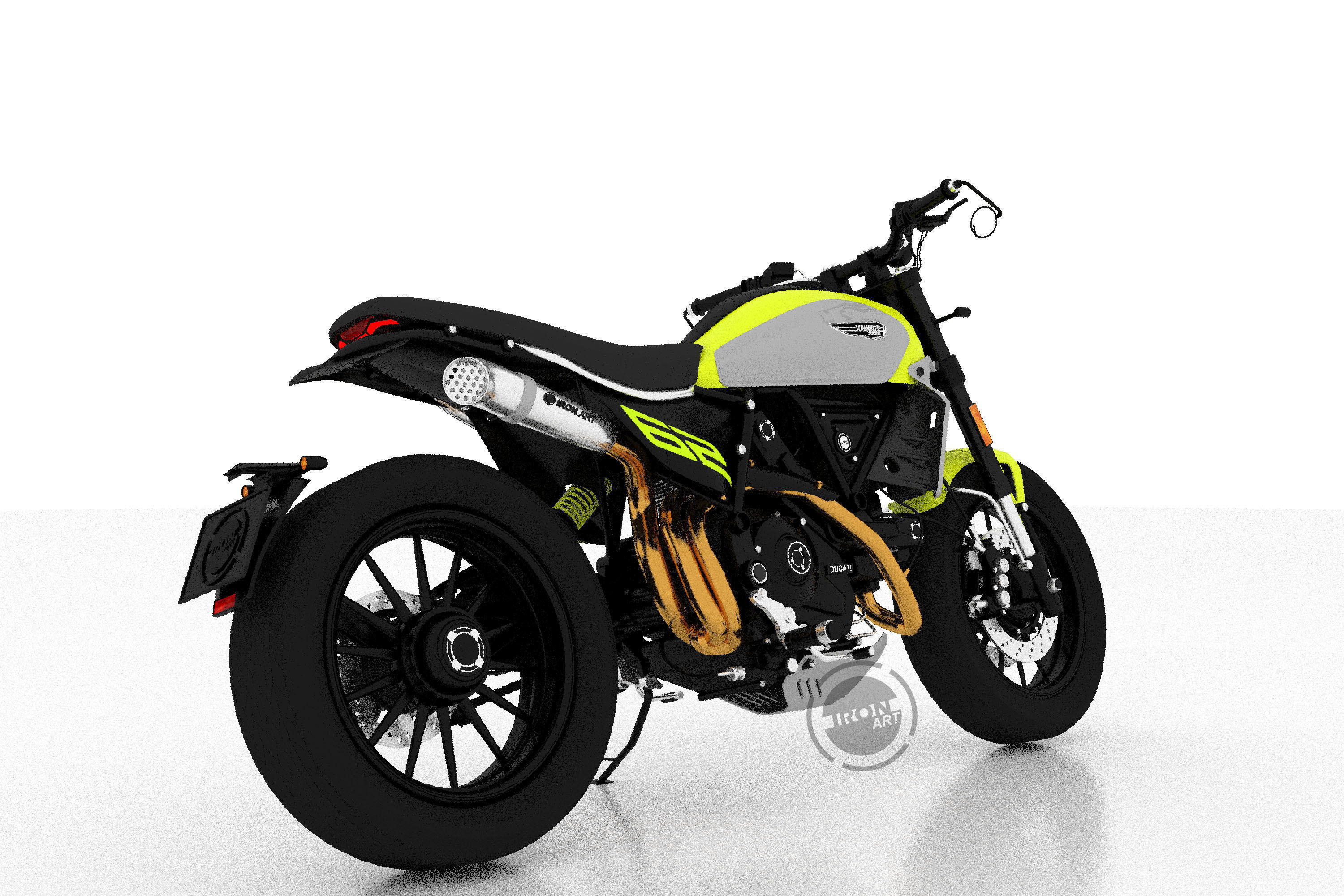 Ducati Scrambler Next Gen 3D model | CGTrader