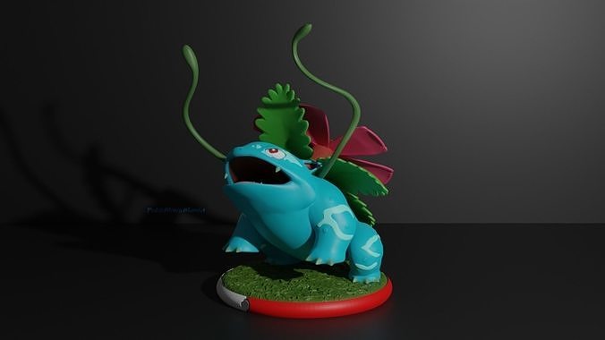 Clone Venusaur pokemon 3D print model 3D model 3D printable | CGTrader