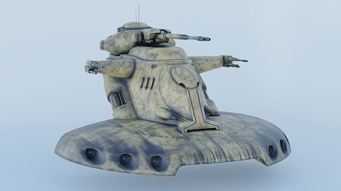 3D model Star Wars AAT VR / AR / low-poly | CGTrader