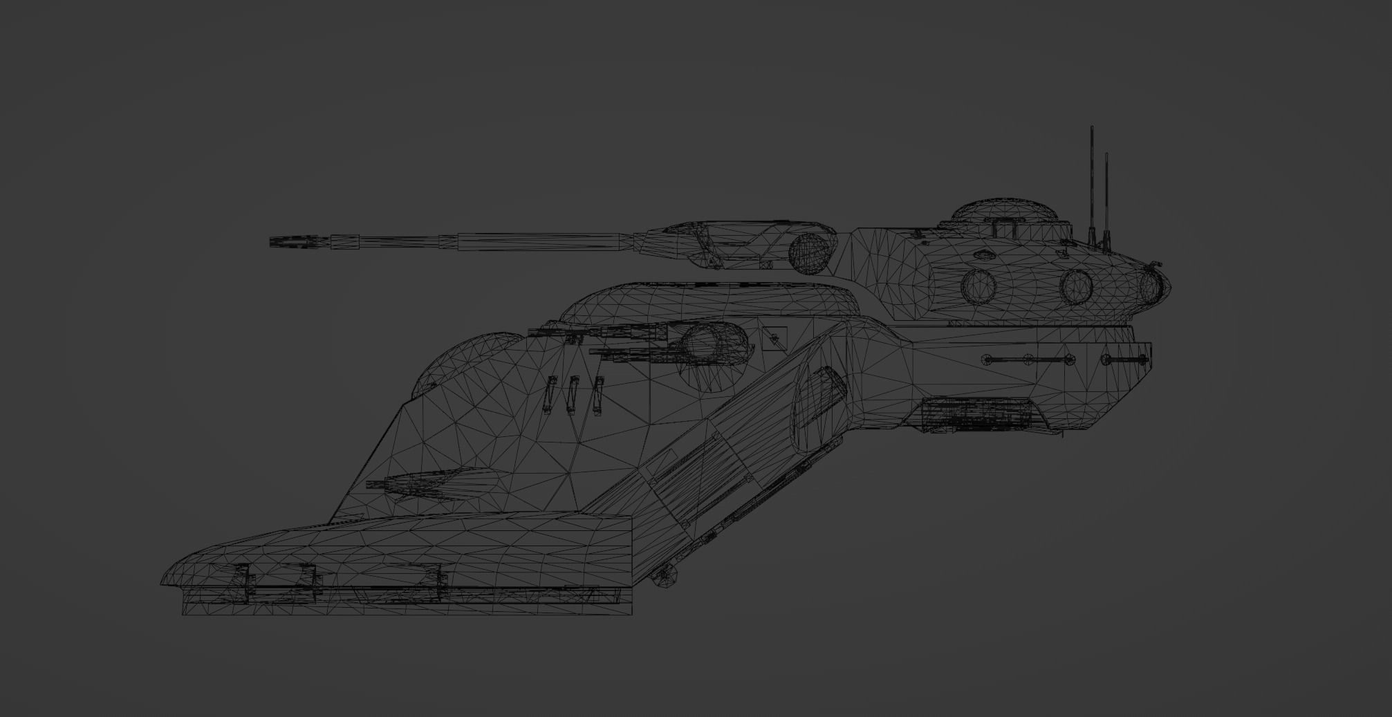 3D model Star Wars AAT VR / AR / low-poly | CGTrader