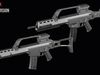 3D model Fully modular assault rifle HK G36 G36E G36K G36KE G36C VR ...