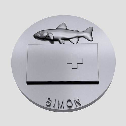 Symbols of the Apostles - SIMON 3D model | CGTrader