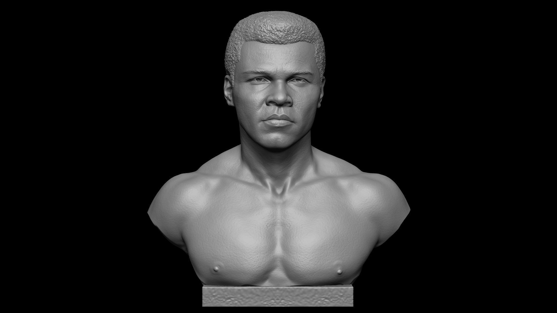 Muhammad Ali 3D model 3D printable | CGTrader