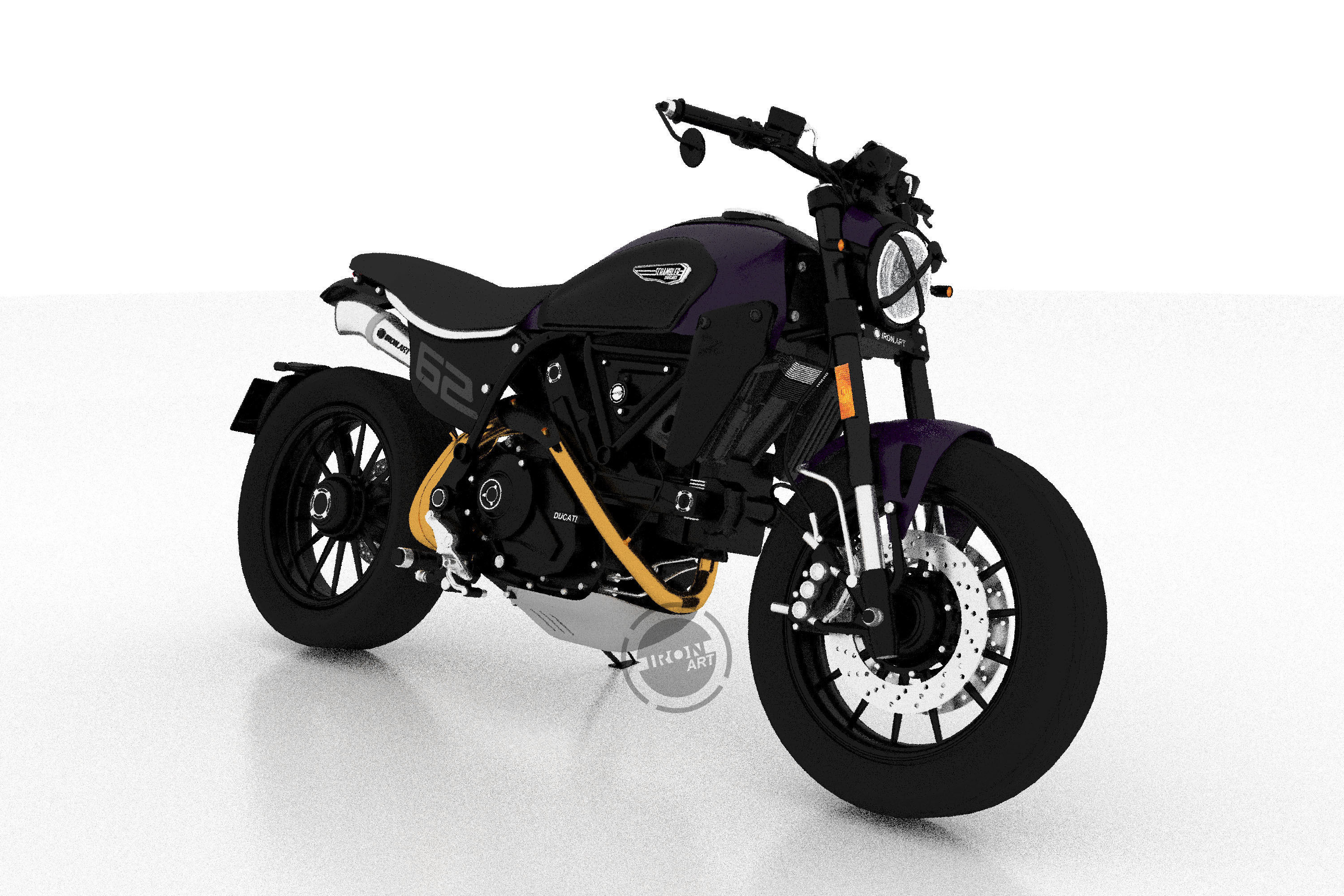 Ducati Scrambler Next Gen 3D model | CGTrader