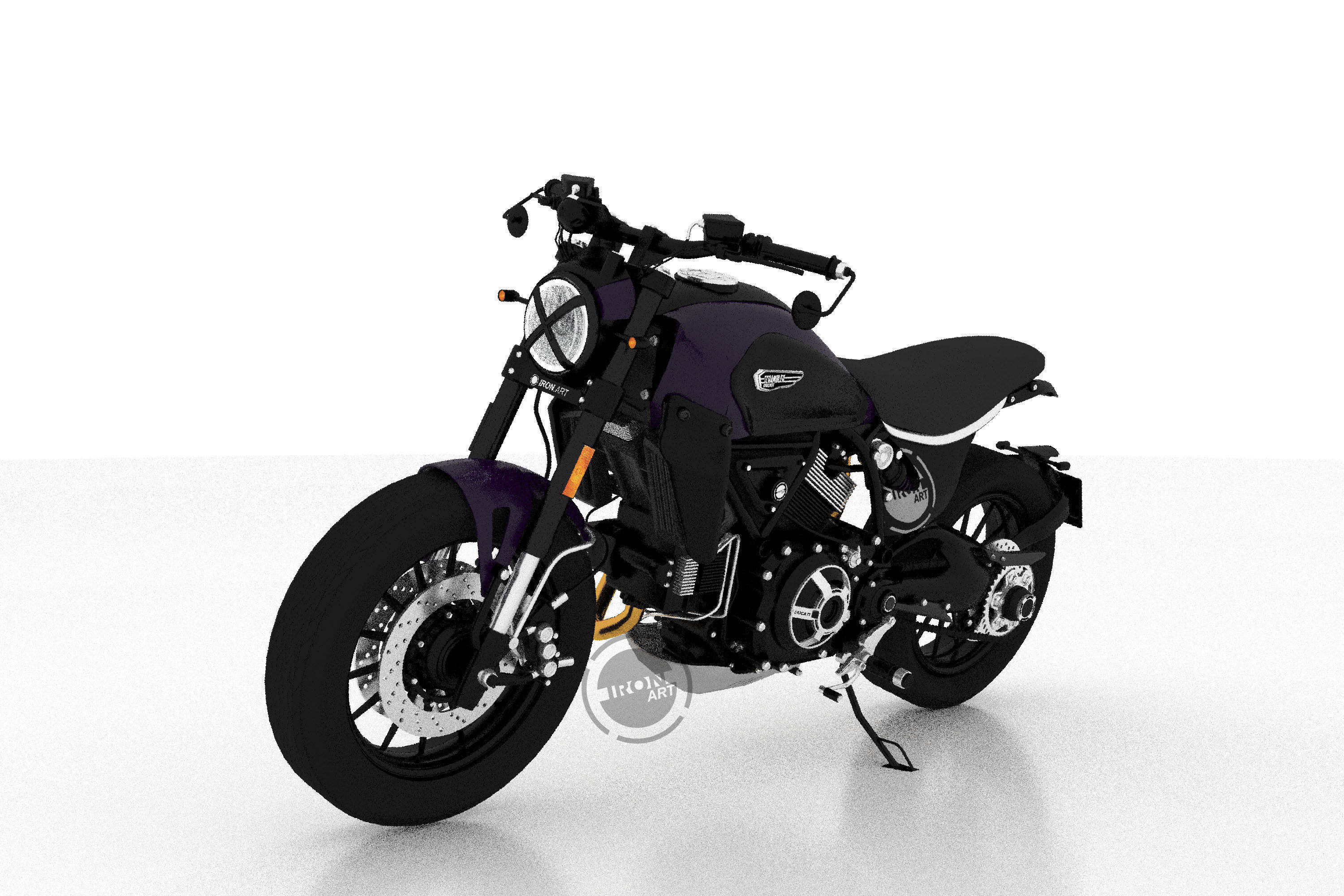 Ducati Scrambler Next Gen 3D model | CGTrader