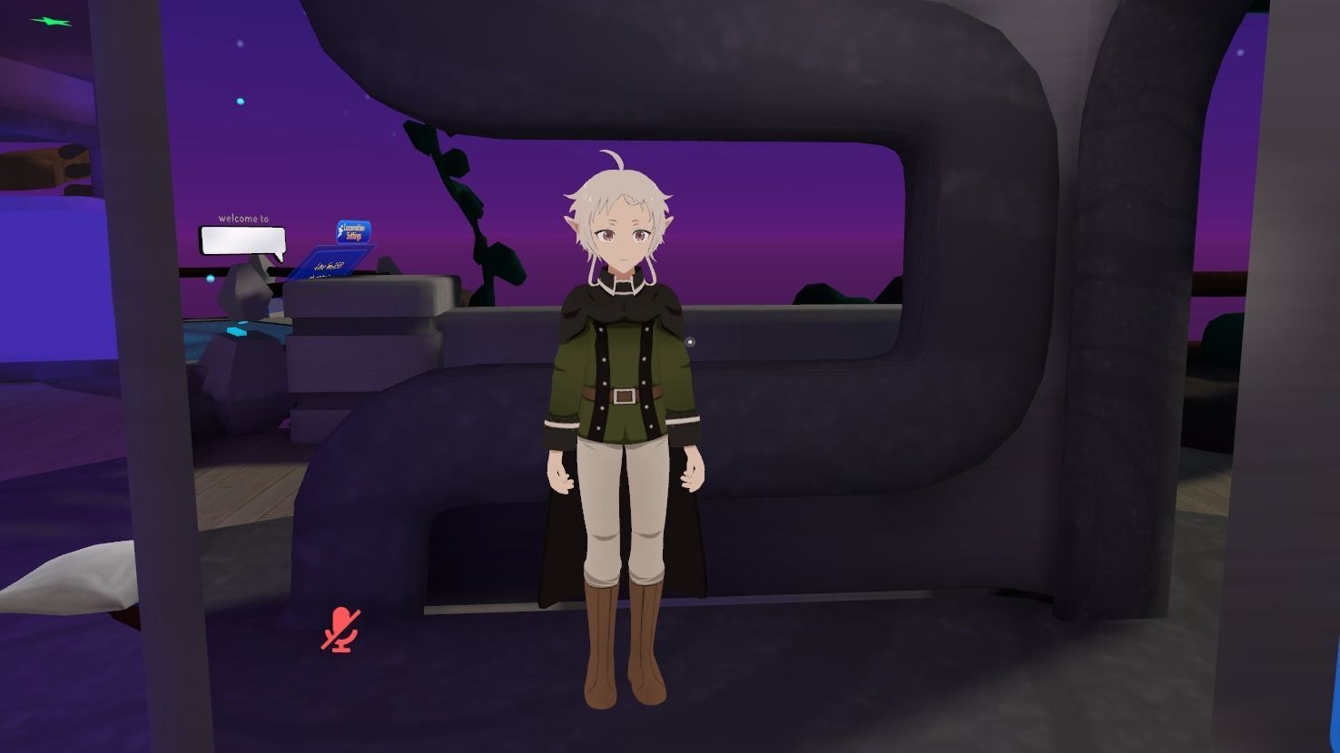 Sylphy Fitts Mushoku Tensei VRChat avatar 3D model rigged | CGTrader