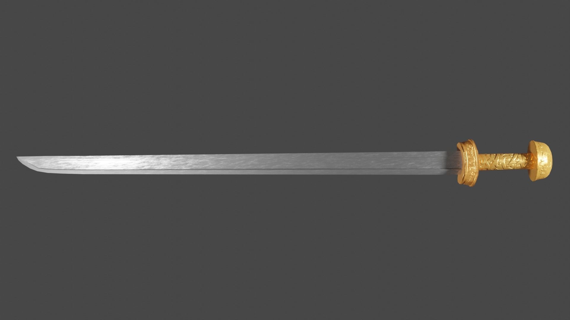 3D model Langsax sword VR / AR / low-poly | CGTrader