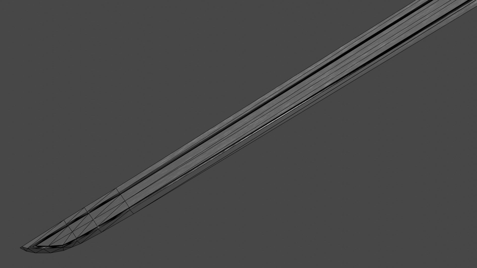 3D model Langsax sword VR / AR / low-poly | CGTrader