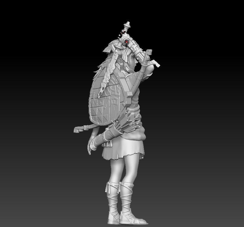 LINK ZONAI ZELDA TEARS OF THE KINGDOM 3D model 3D printable | CGTrader