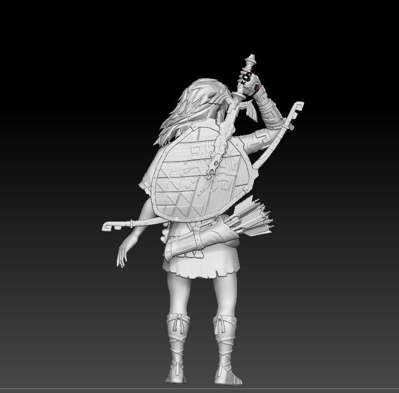 LINK ZONAI ZELDA TEARS OF THE KINGDOM 3D model 3D printable | CGTrader