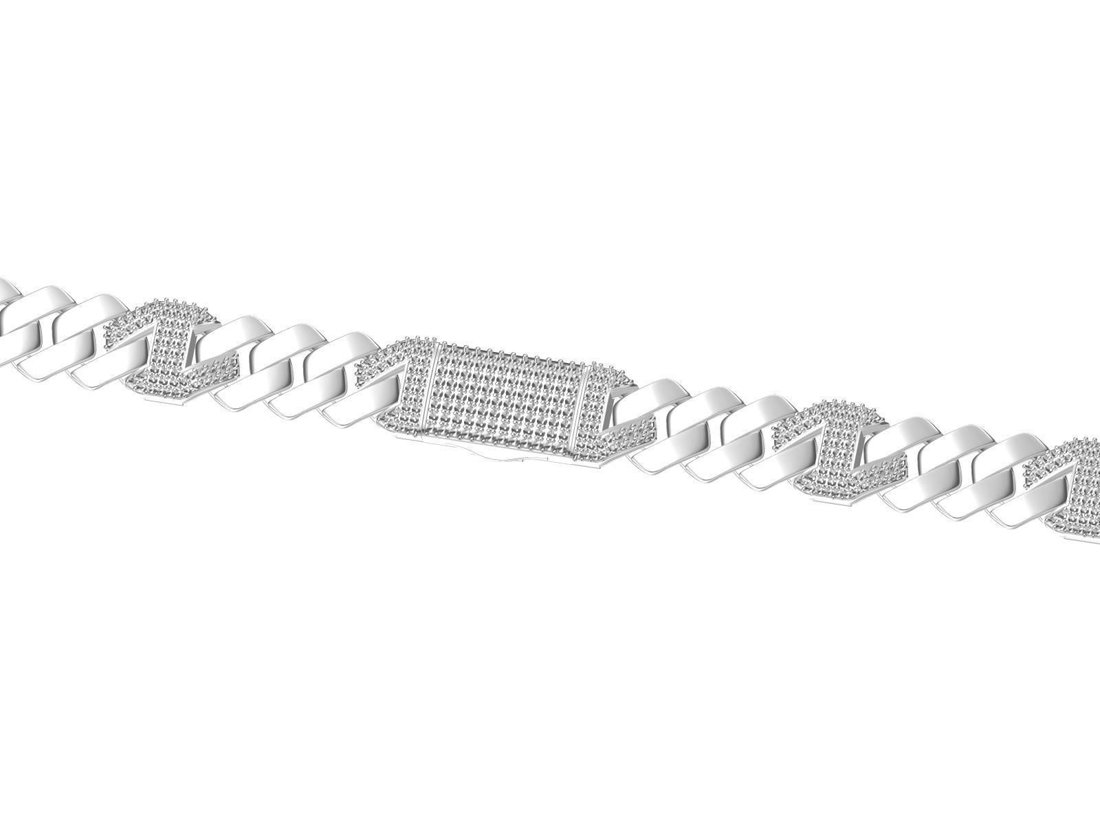 Cuban Chain 3D model 3D printable | CGTrader