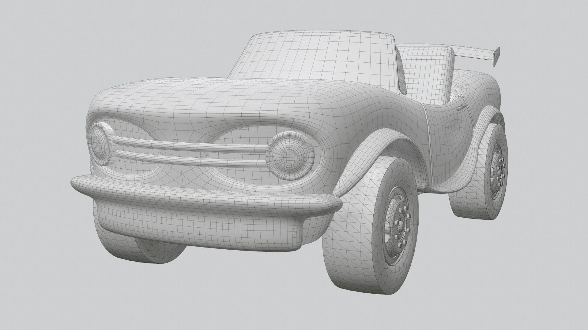 3D model Stylized Racing Car VR / AR / low-poly | CGTrader