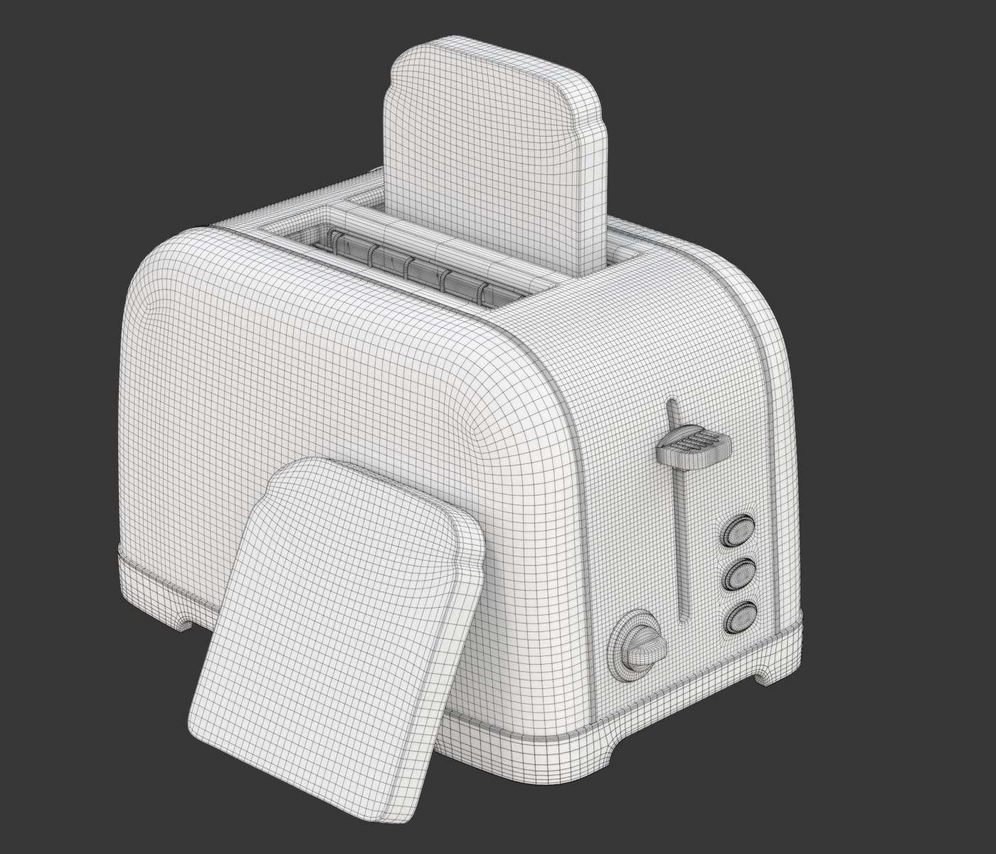 Toaster 3D model | CGTrader