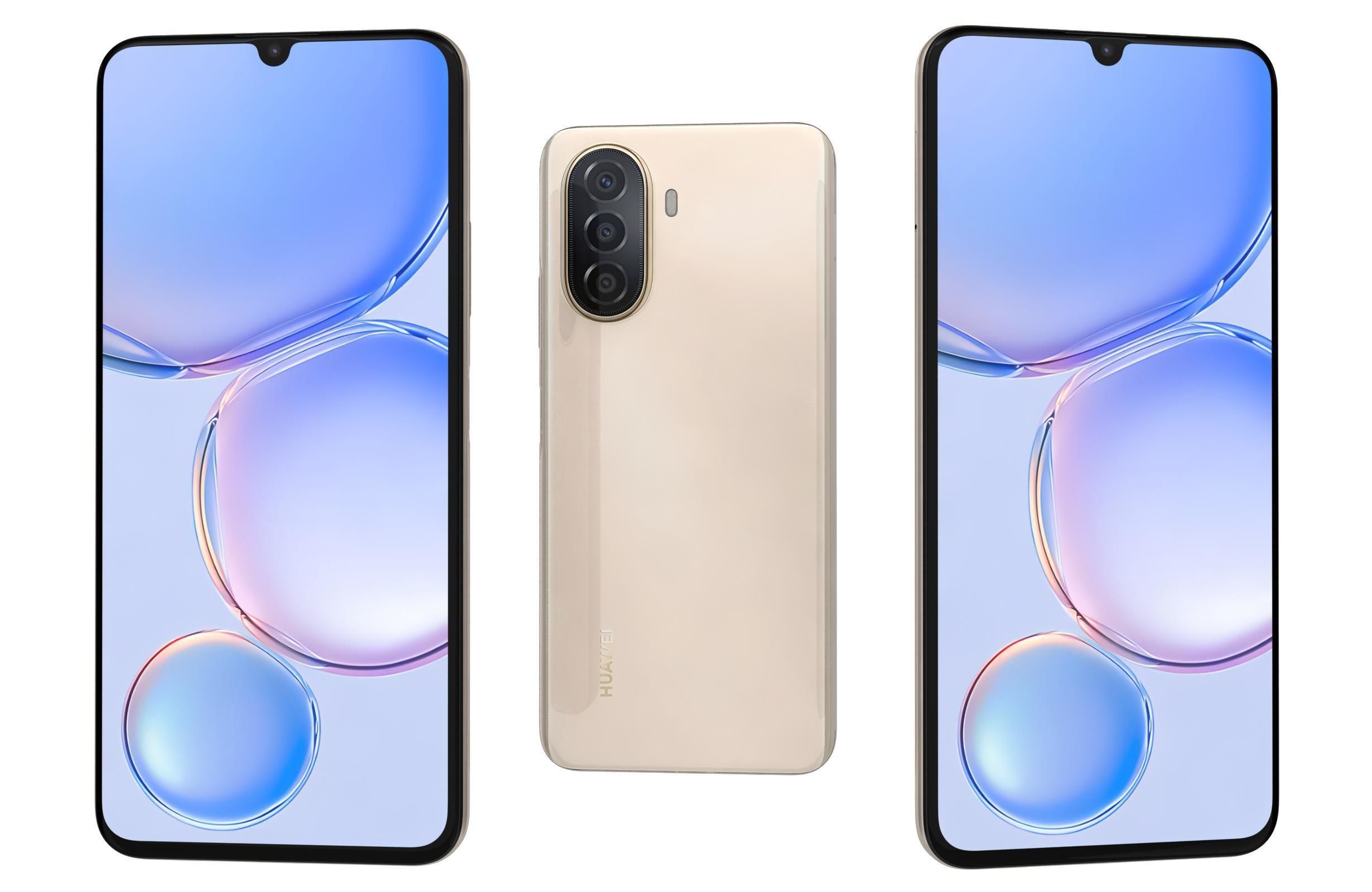 Huawei Nova Y71 All Colors 3D model | CGTrader