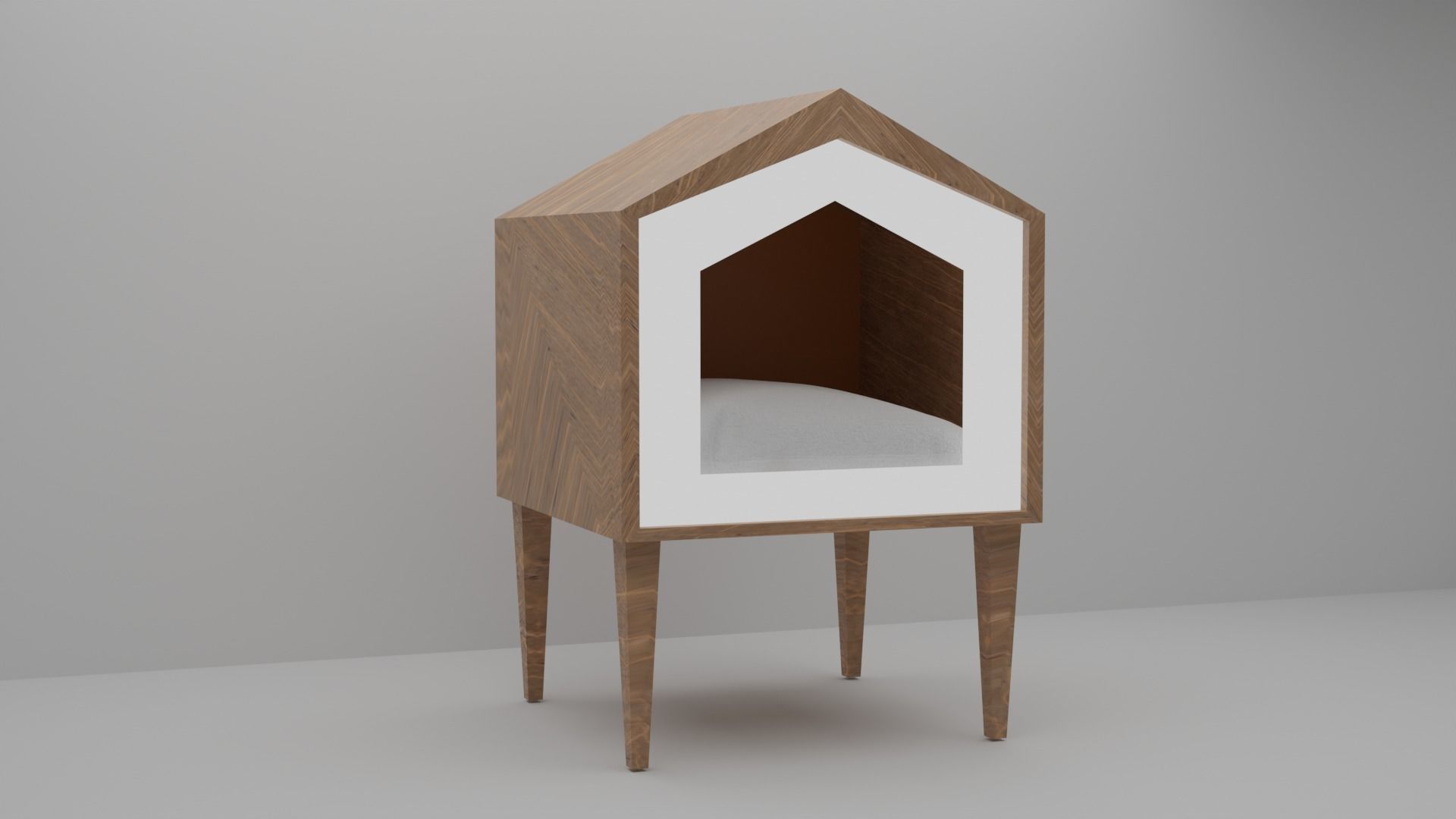 Cat house 3D model | CGTrader