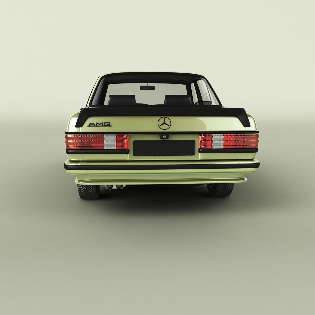 Mercedes-Benz W123 AMG 3D model | CGTrader