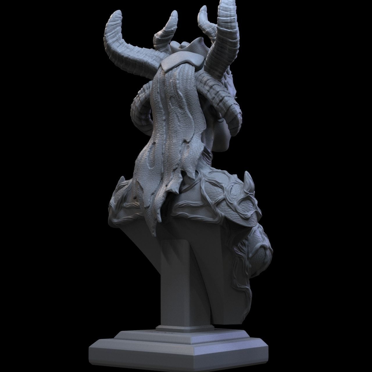 LILITH BUST 3D model 3D printable | CGTrader