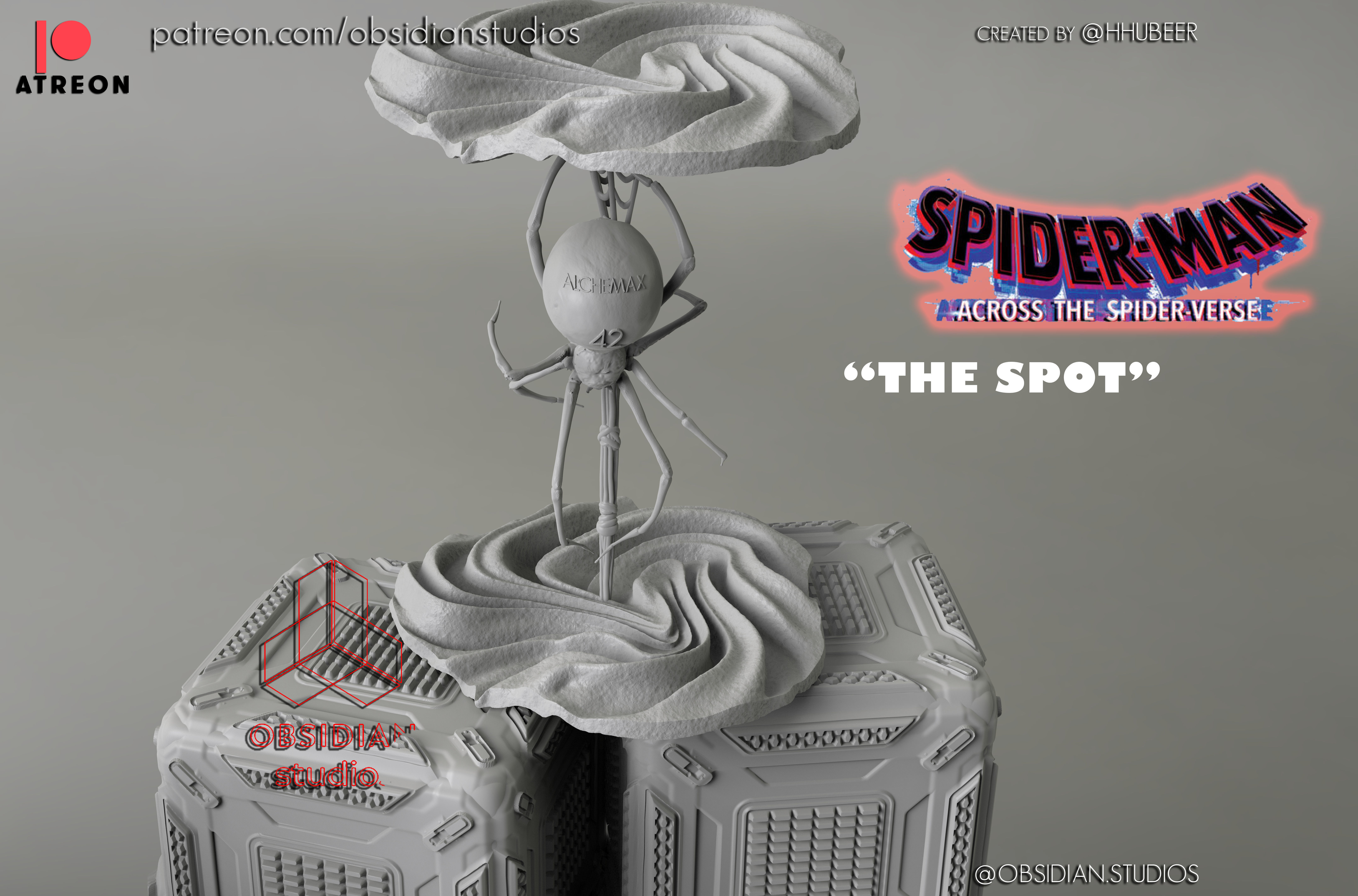 THE SPOT - SPIDERMAN ACROSS THE SPIDER VERSE 3D model 3D printable ...