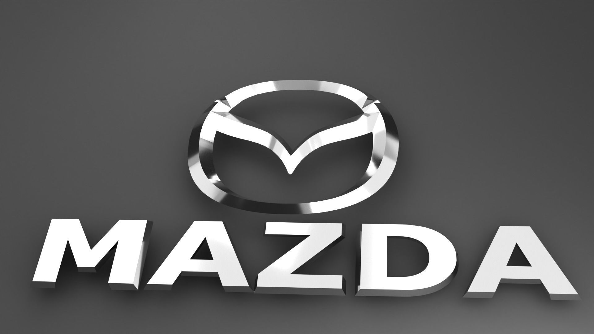 Cars logo set 3D model | CGTrader