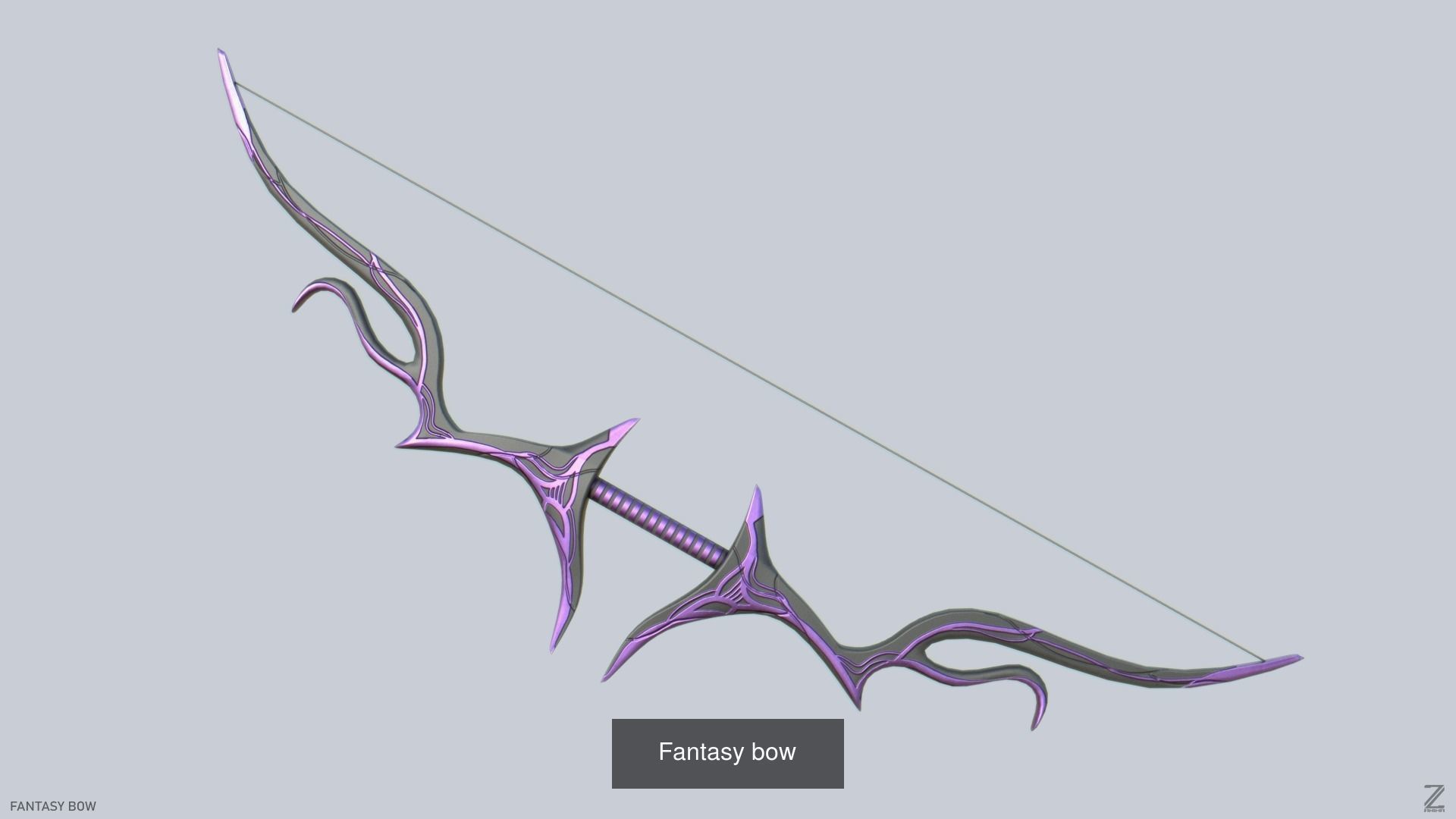 Fantasy bow collection VR / AR / low-poly | CGTrader