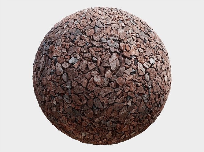 Gravel PBR Texture 03 Texture | CGTrader
