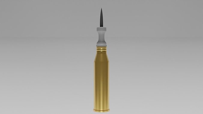 APFSDS 57 x 348 mm SR 3D model | CGTrader