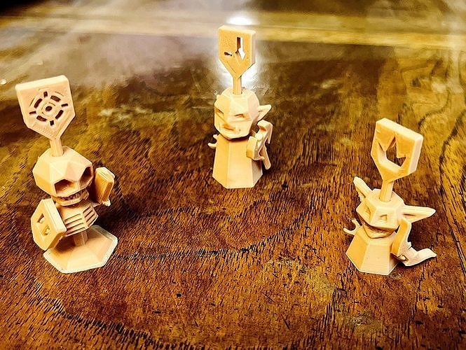Tabletop Monster token pack 3D model 3D printable | CGTrader