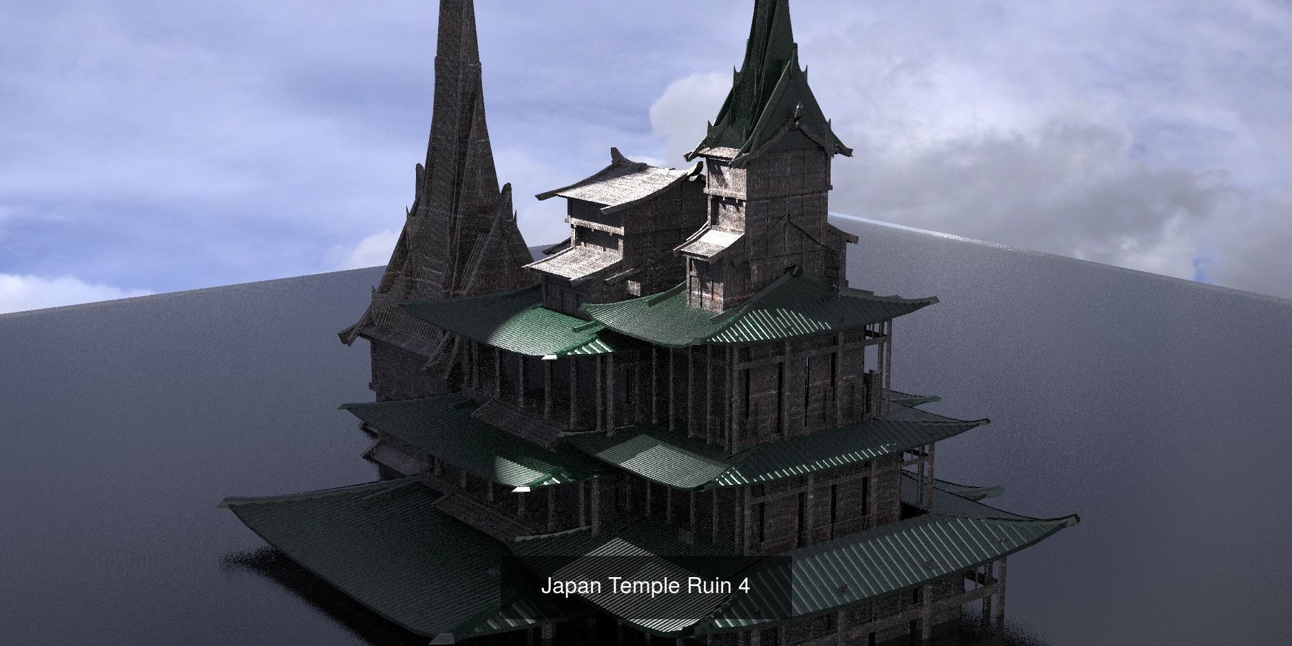 Bushido Architecture collection | CGTrader