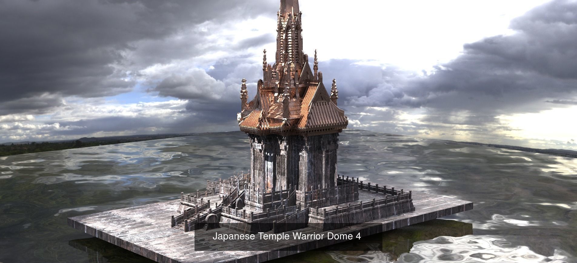 Bushido Architecture collection | CGTrader