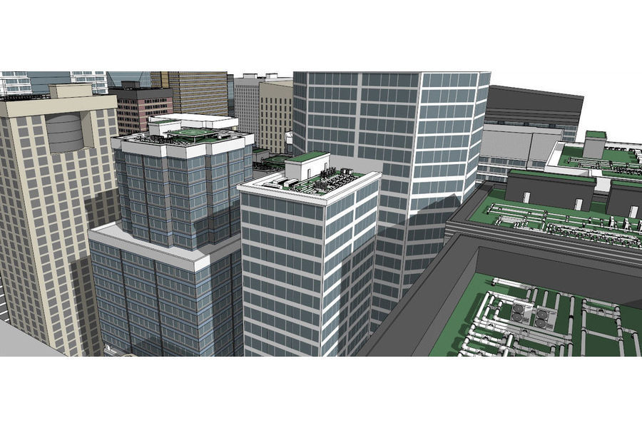 City view 3D model | CGTrader