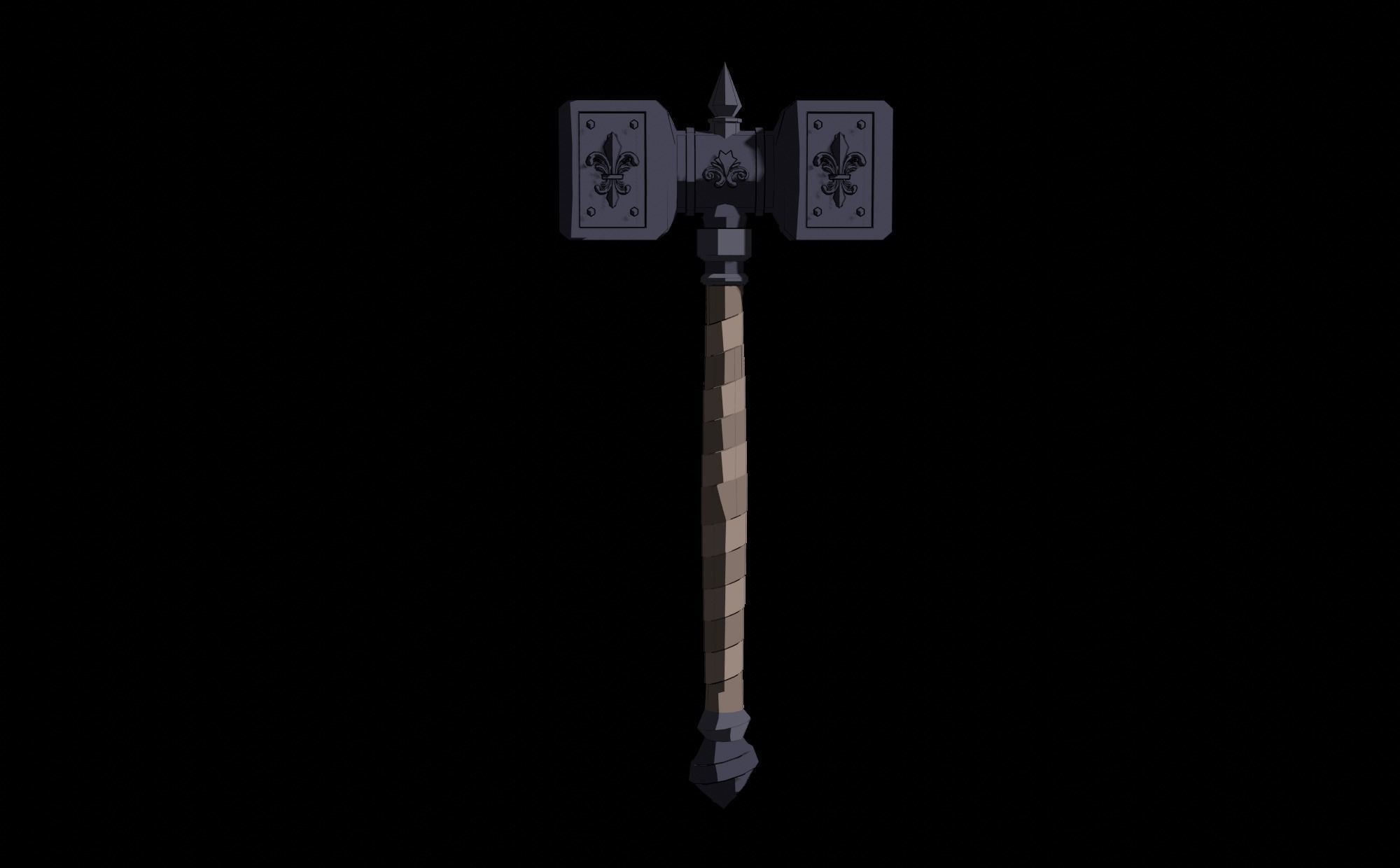 dull axe Package 3D model | CGTrader