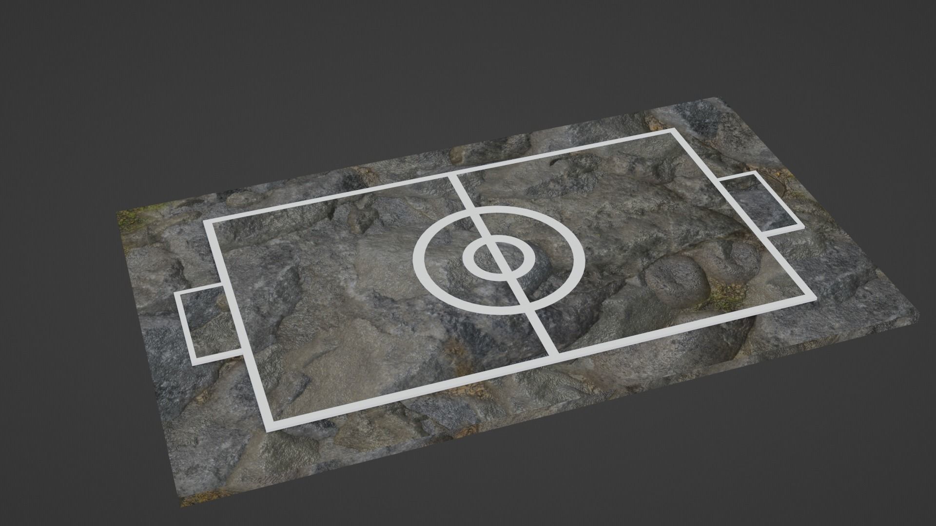 3D model Pokemon stadium - rocks stadium VR / AR / low-poly | CGTrader