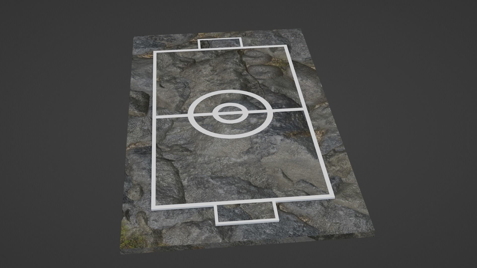 3D model Pokemon stadium - rocks stadium VR / AR / low-poly | CGTrader