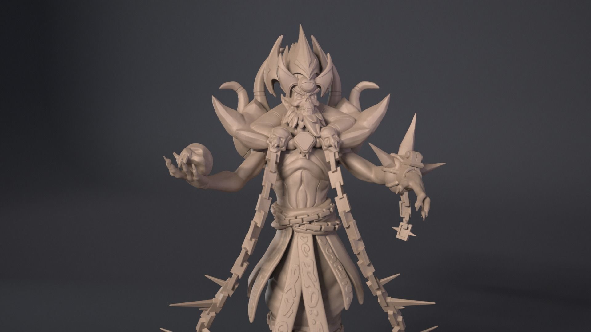 Lich hero 3D model 3D printable | CGTrader