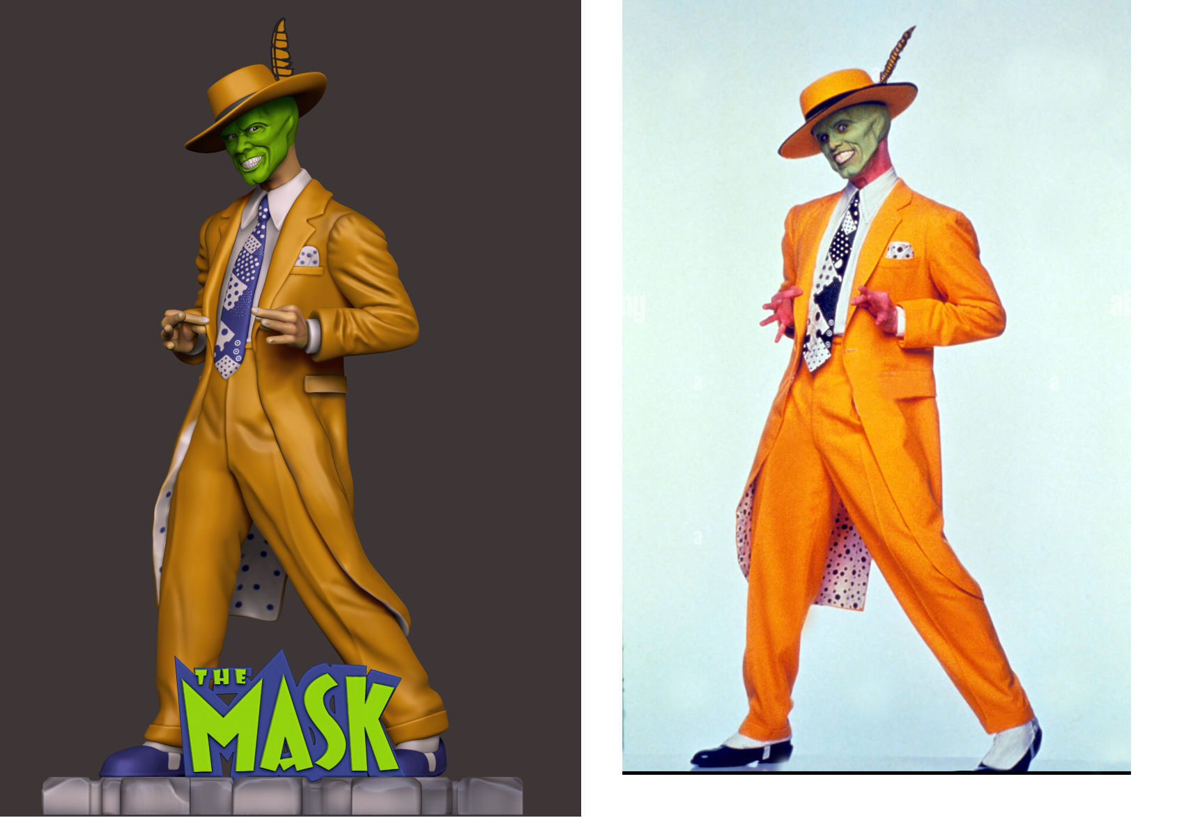 THE MASK -1994 JIM CARREY 3D model 3D printable | CGTrader