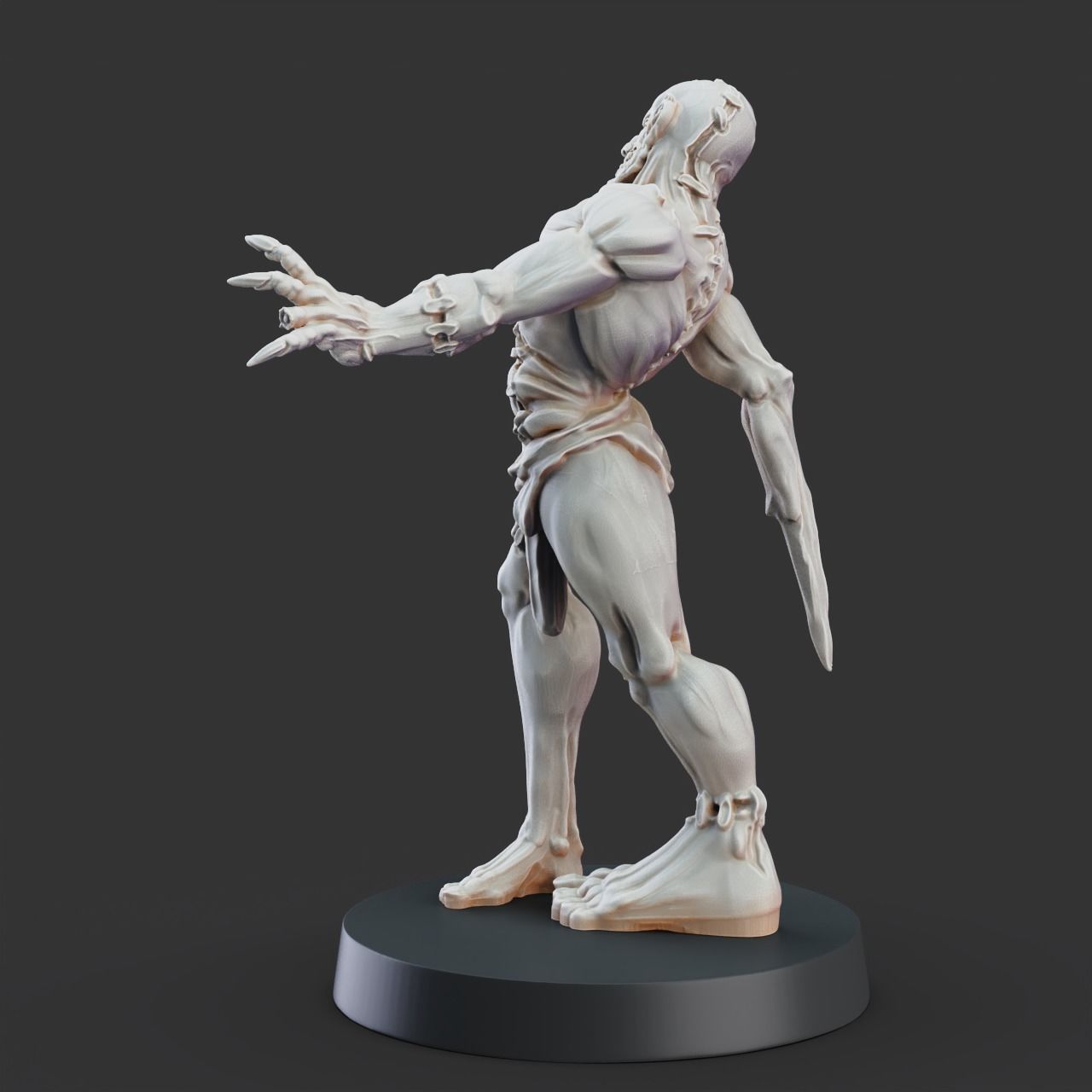 Flesh Golem - 3D Printable TTRPG - PRESUPPORTED - 32mm Scale 3D model ...