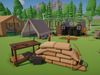 3D model Low Poly Post Apocalyptic Village VR / AR / low-poly | CGTrader