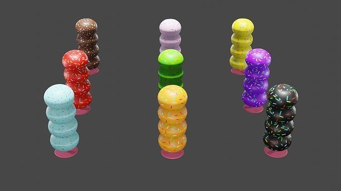 Fall Guys Bubble Obstacle free 3D model | CGTrader