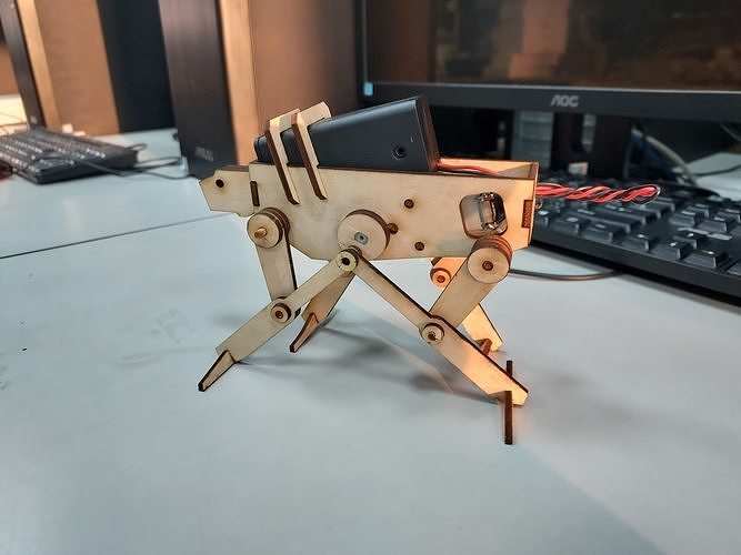 4legged beast 3D model 3D printable | CGTrader